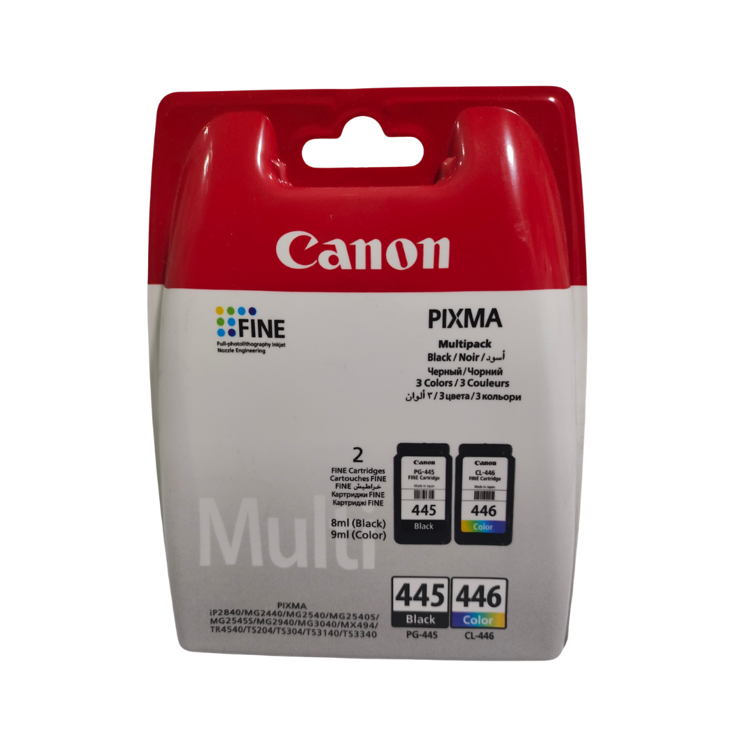 Canon PG 445/ CL 446 BK/C/M/Y Ink Cartridge Multipack – Atomoffice