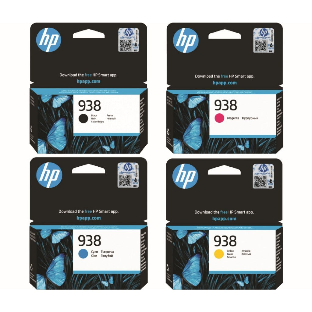 HP 938 Original Ink Cartridge for HP OfficeJet Pro 9120, 9110b , 9120b ...